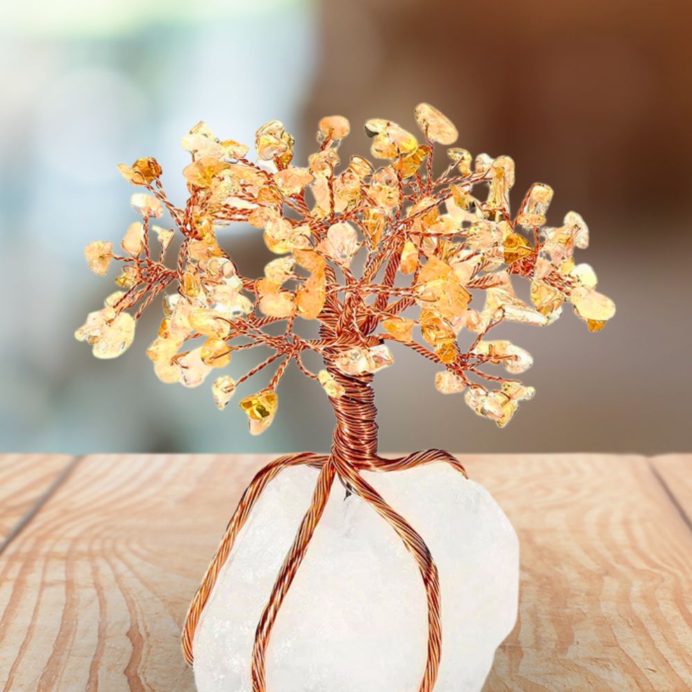 Tree of Joy Citrine Feng Shui Tree