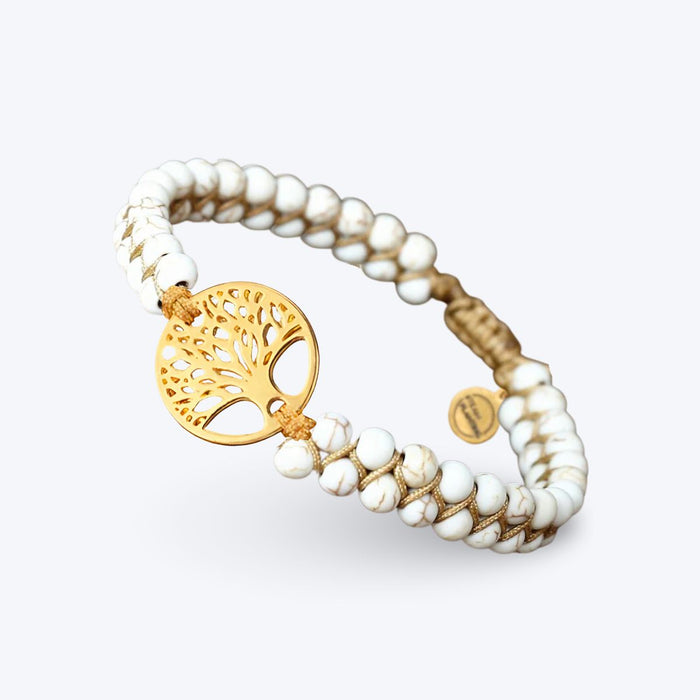 Original Tree of Life Chakra Crystal Bracelet - Healing Stones